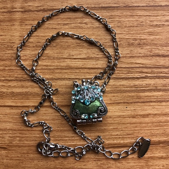 Vclm | Jewelry | Vintage Vclm Victorian Purse Locket Necklace | Poshmark